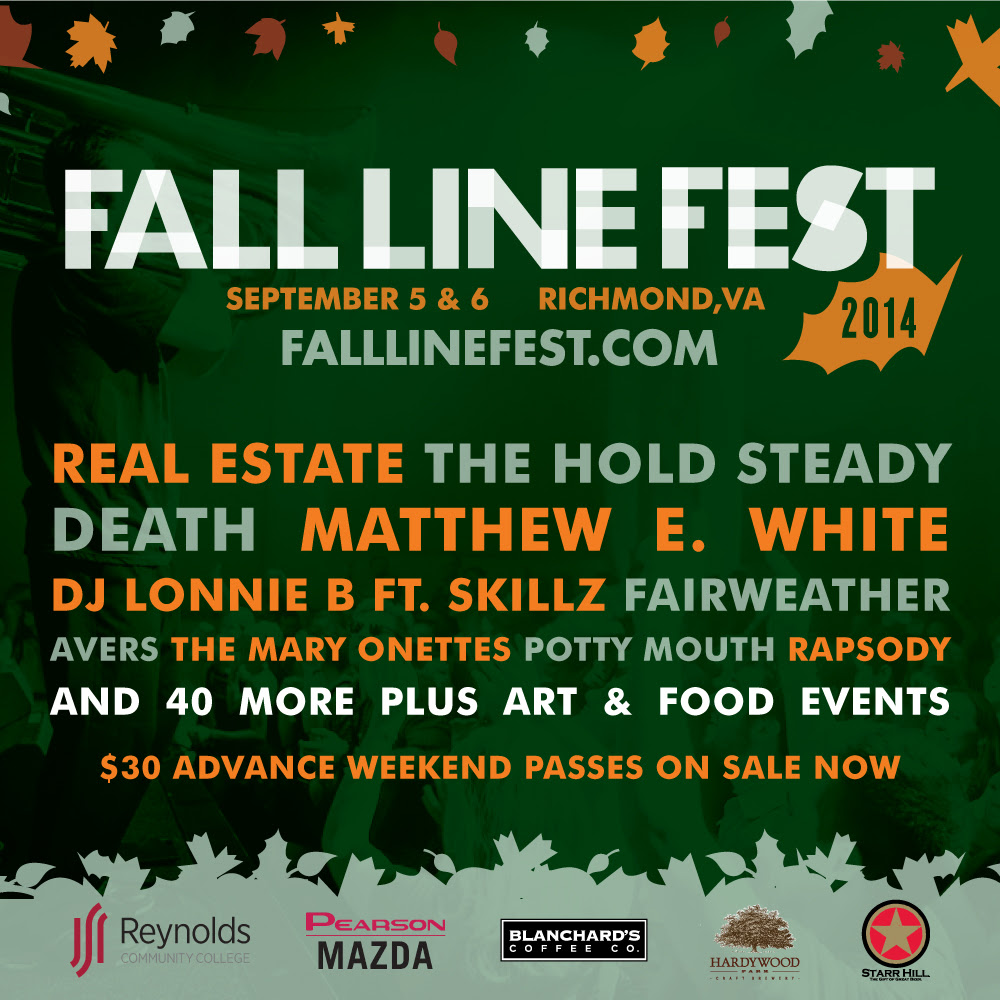 Fall Line Fest Taps Real Estate, The Hold Steady, Death