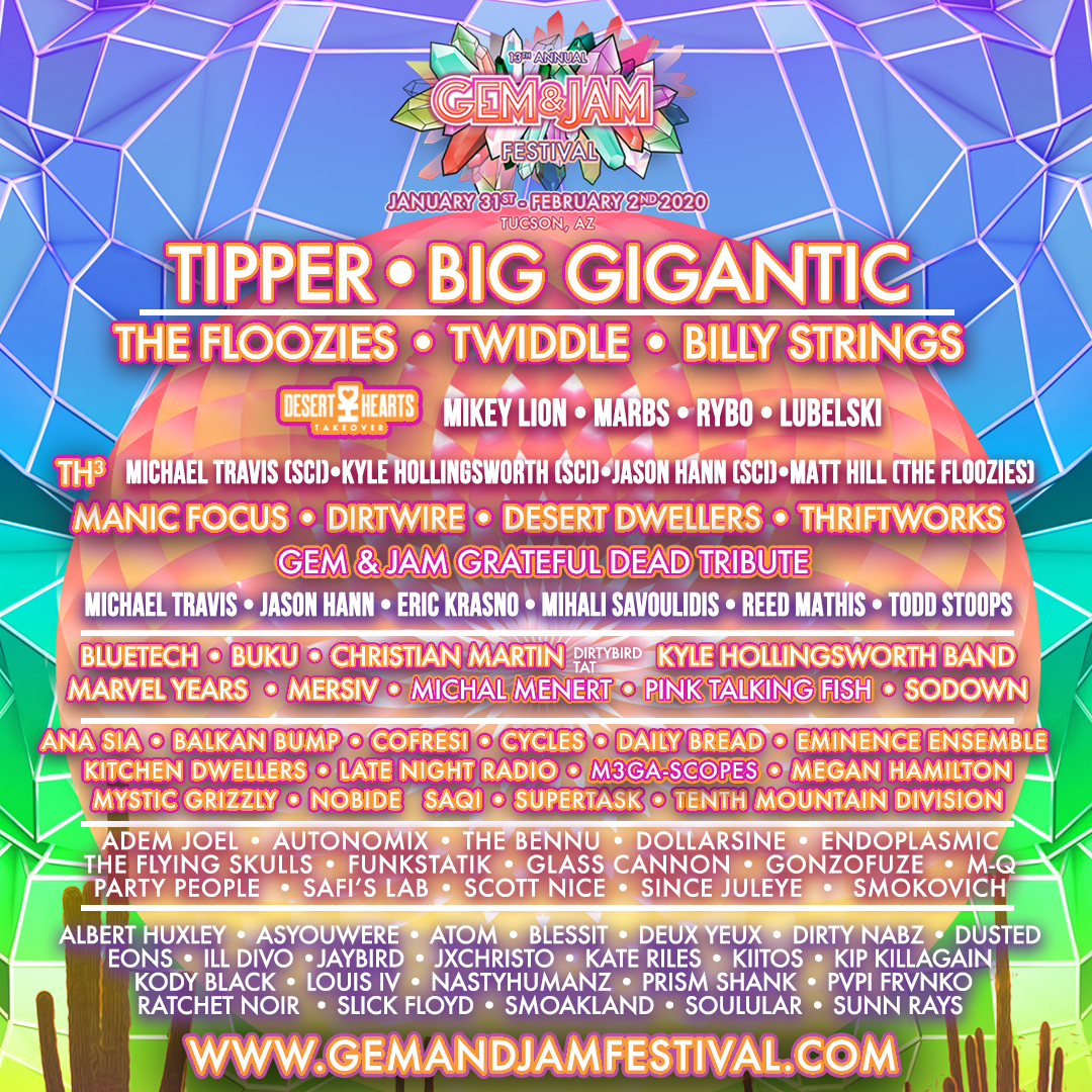 Gem & Jam Festival Adds Grateful Dead Tribute Feat. Michael Travis ...