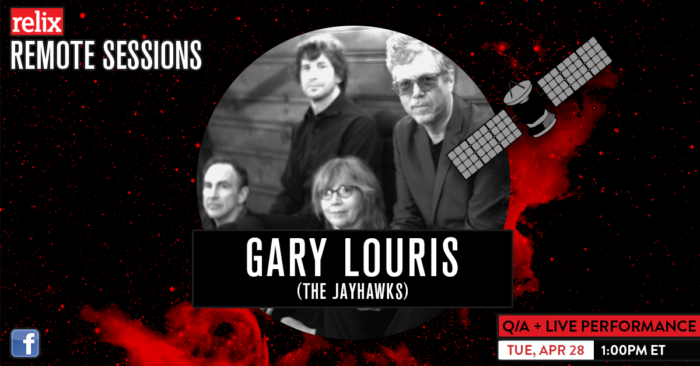 Gary Louris (The Jayhawks) Schedules Live 'Relix Remote Session'