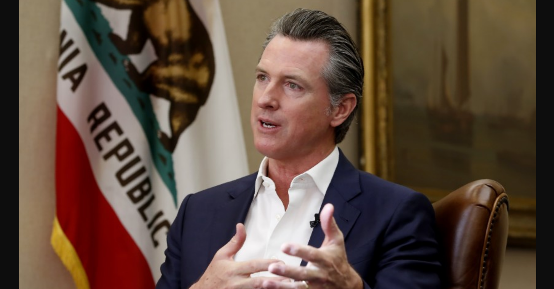 California Governor: No Mass Gatherings Until "We Get To a Vaccine"