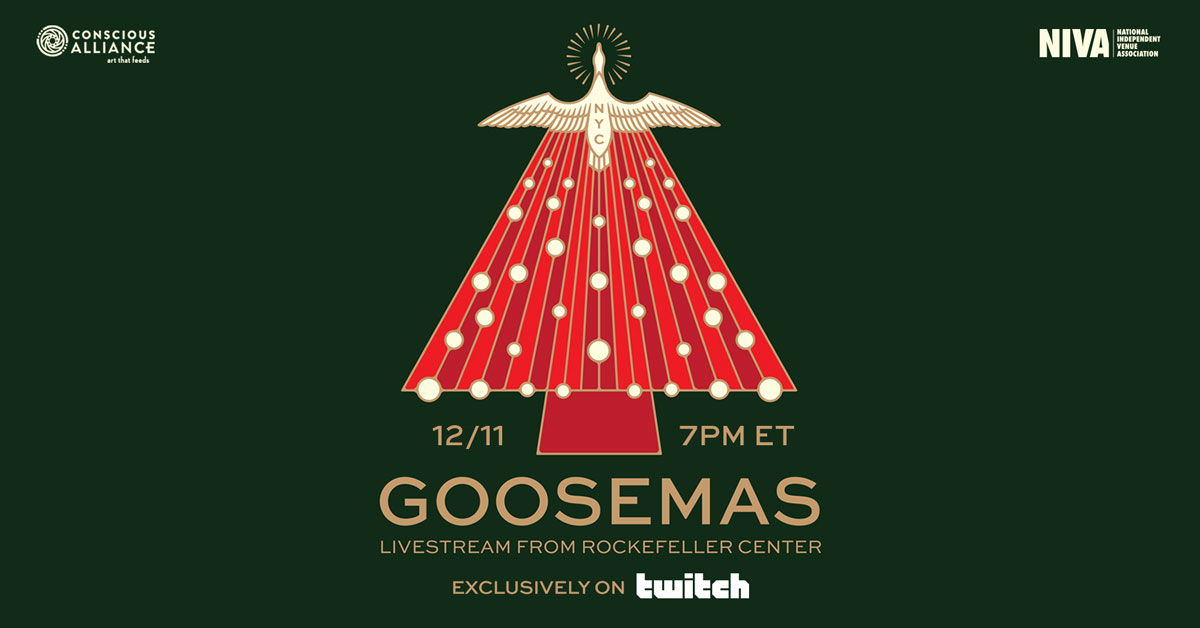 Livestream Alert: Goose Will Perform Annual Holiday Show at Rockefeller ...