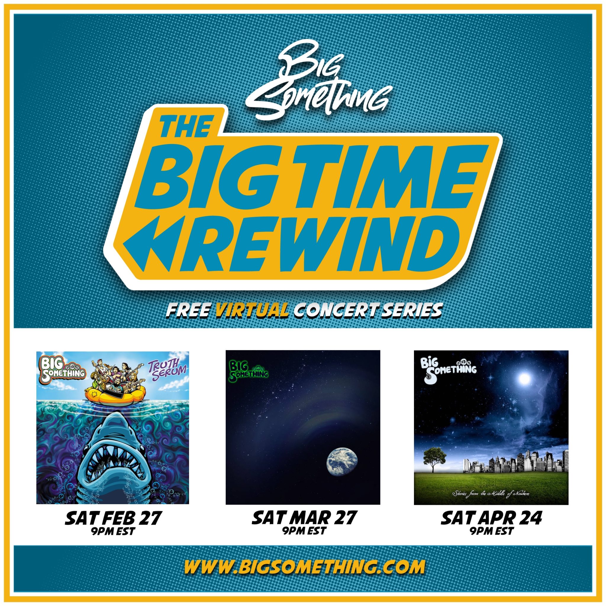 Big Something Will Recreate Three Full Albums for Free 'The Big Time ...