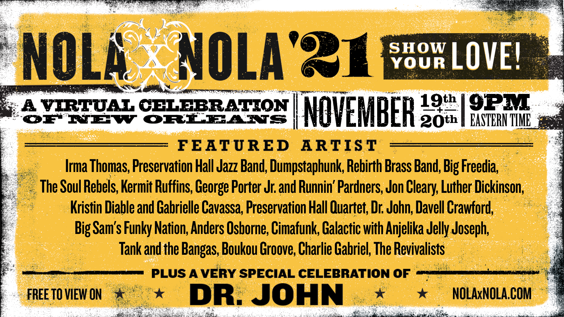 NOLAxNOLA to Celebrate New Orleans Culture and Music with Virtual ...