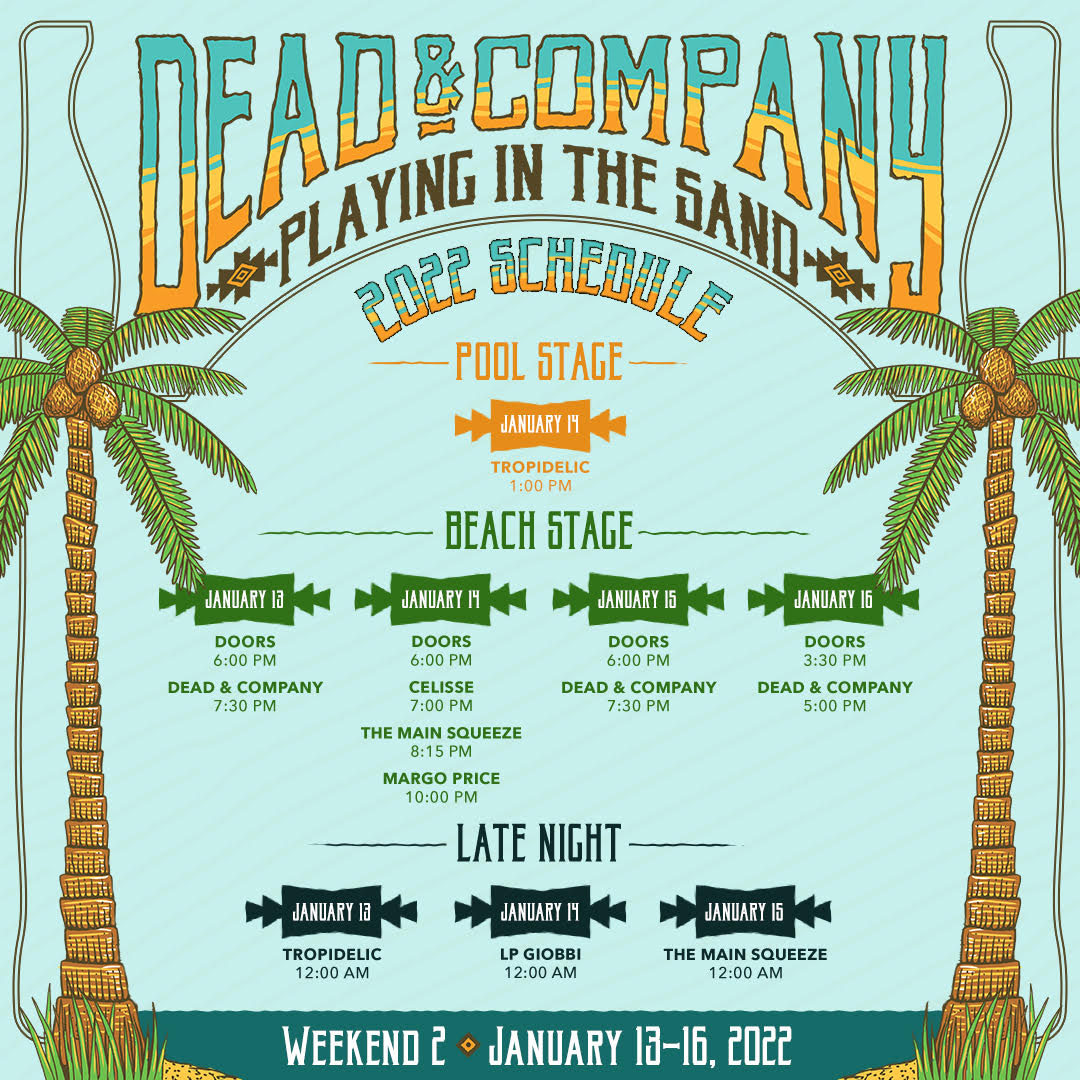 Dead & Company Share Playing in the Sand Update