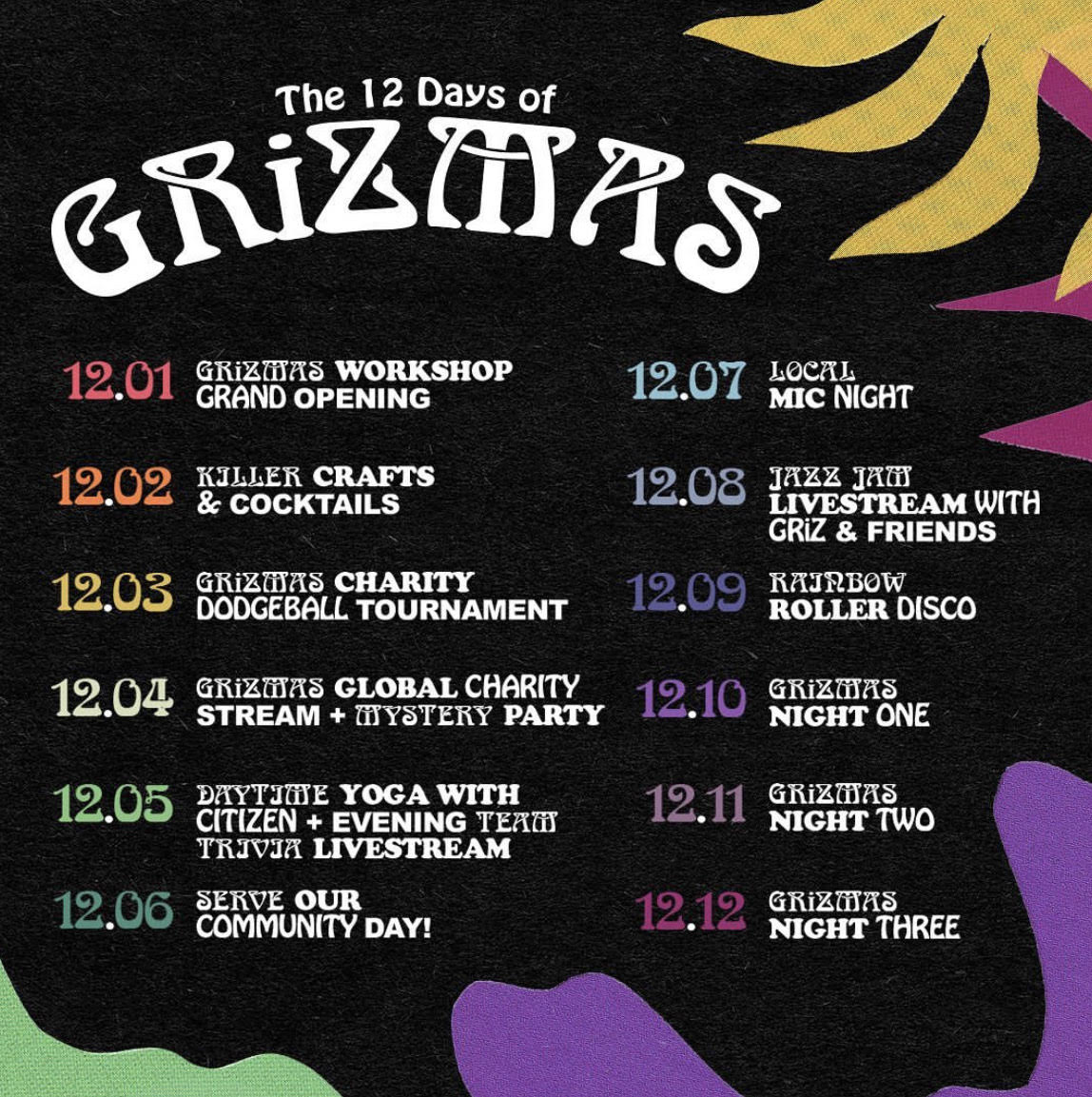 12 Days Of GRiZMAS Kicks Off In Detroit