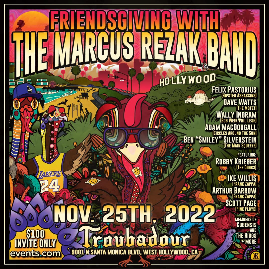 Robby Krieger, Adam MacDougall, Dave Watts, Shira Elias to Join Marcus ...