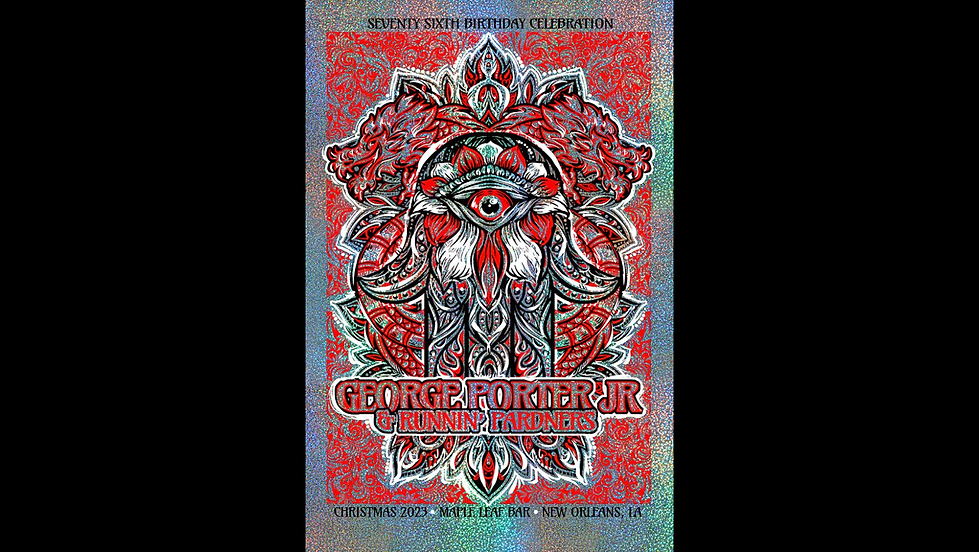 George Porter Jr. to Celebrate 76th Birthday at Maple Leaf on Christmas