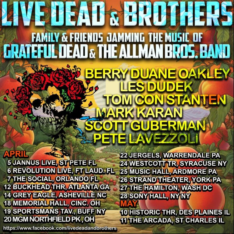 Live Dead & Brothers Announce Spring Tour