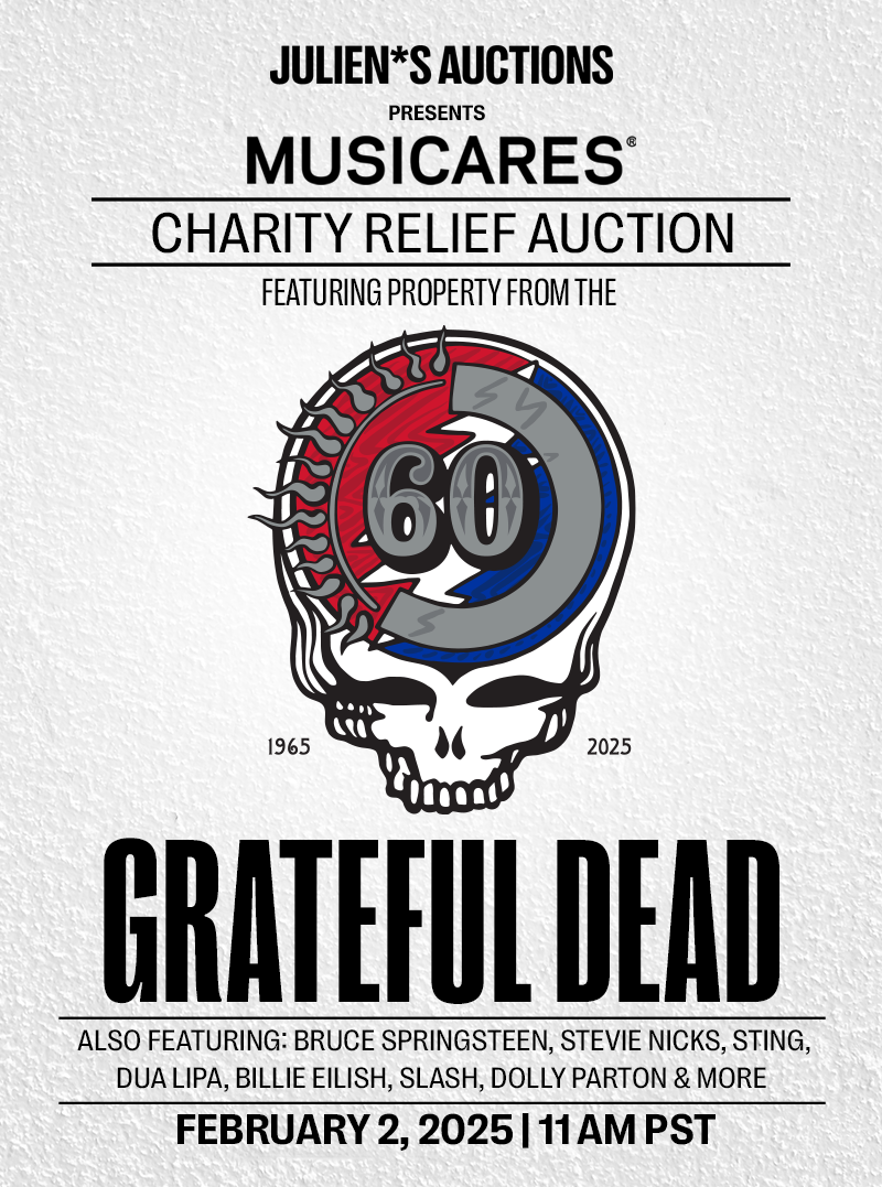 Julien’s Auctions Unites with MusiCares to Offer Charity Relief Auction ...