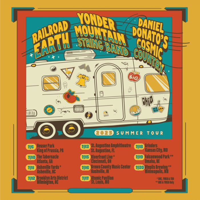 Railroad Earth, Yonder Mountain String Band and Daniel Donato’s Cosmic Country Join Forces For ...