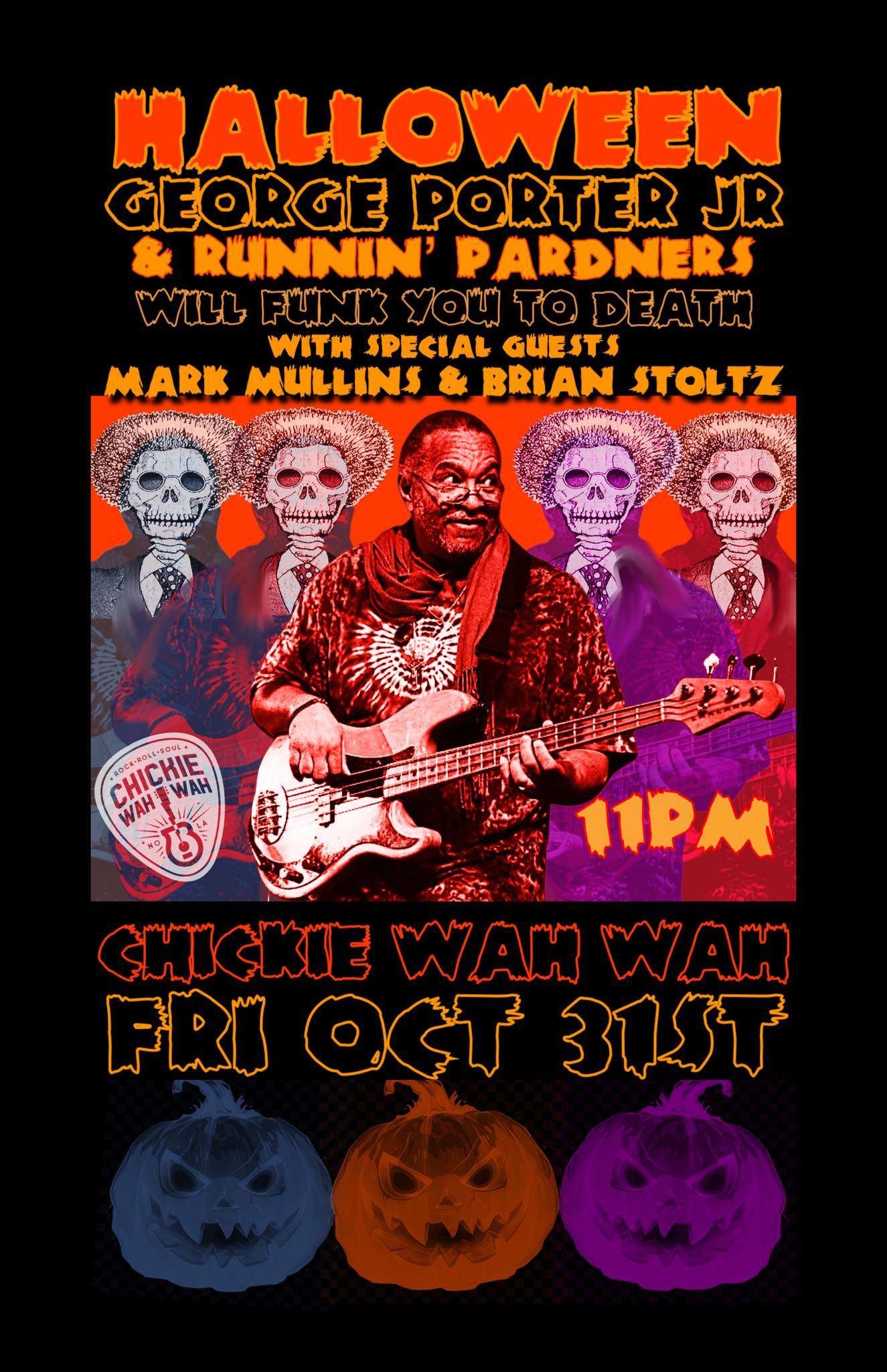 Funk You to Death: George Porter Jr. & The Runnin' Pardners Detail ...