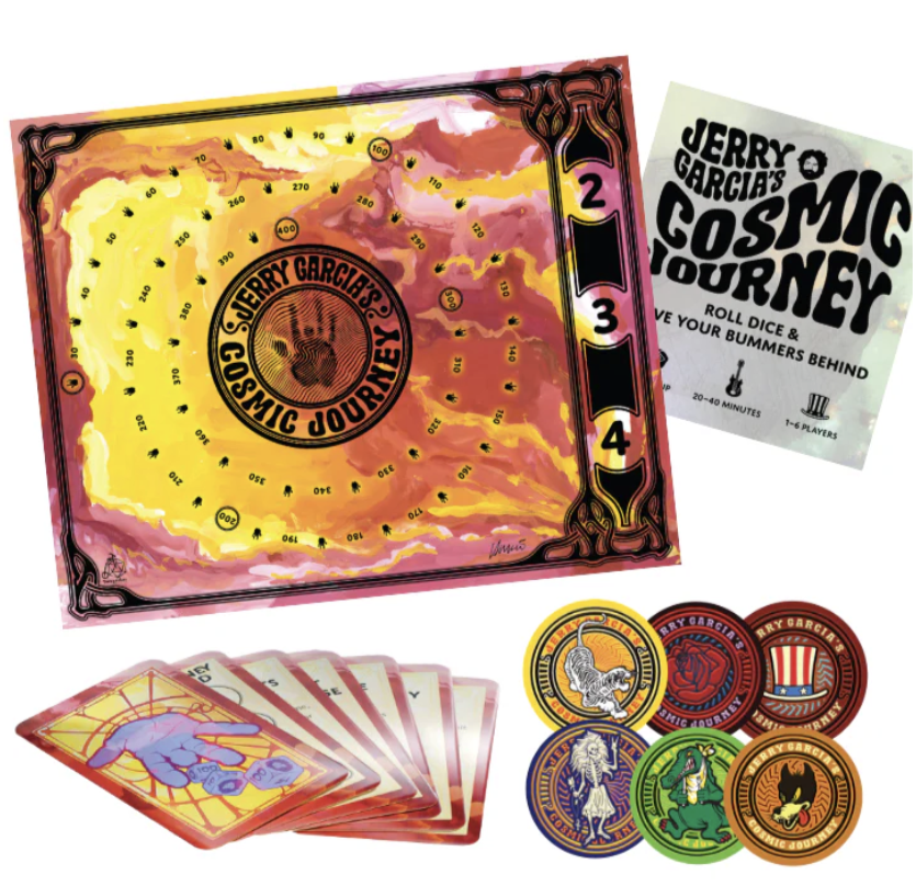 The Jerry Garcia Family Joins Twogether Studios to Create New Dice Game, Jerry Garcia’s Cosmic ...