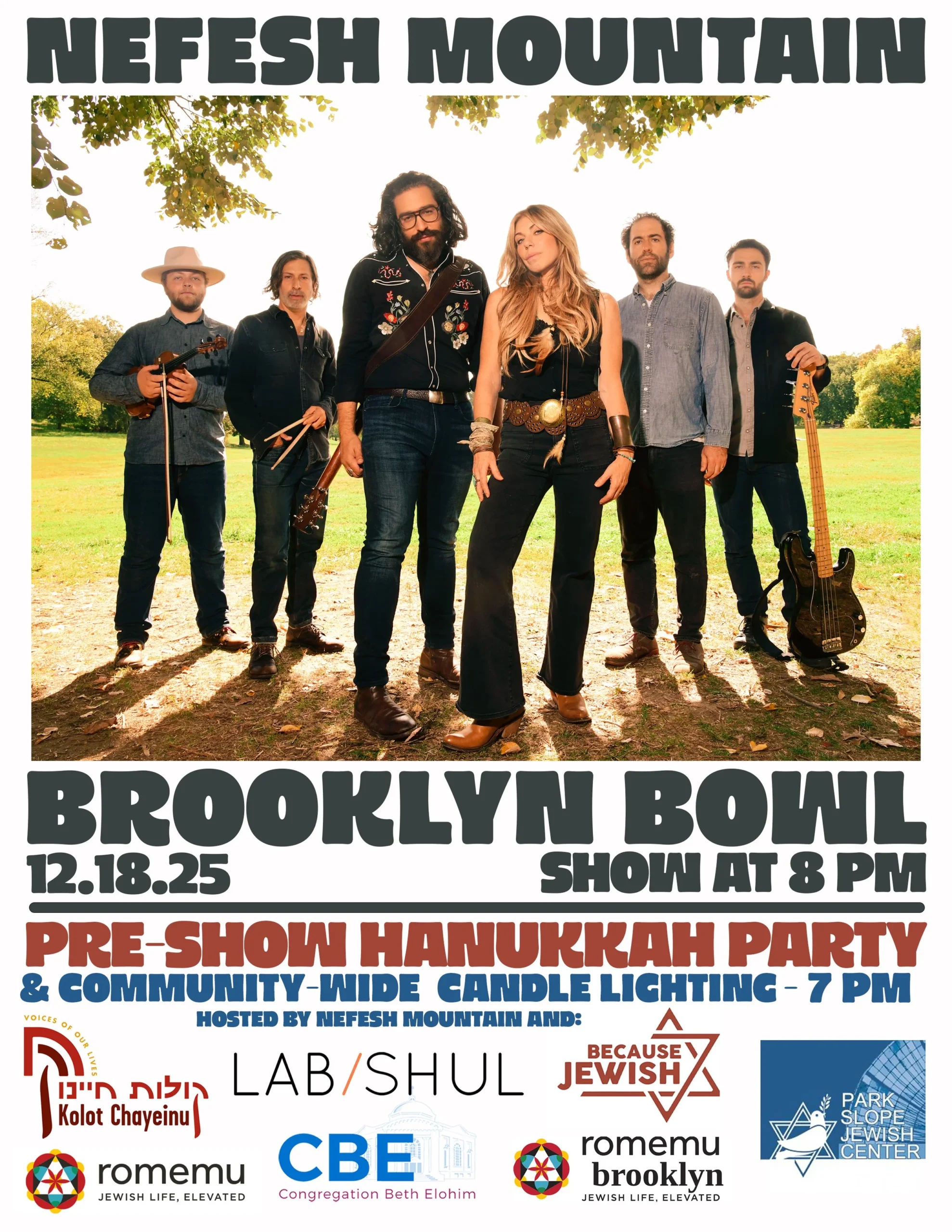 Nefesh Mountain's Hanukkah Show: "Good Vibes, Electric Grooves and Jams ...