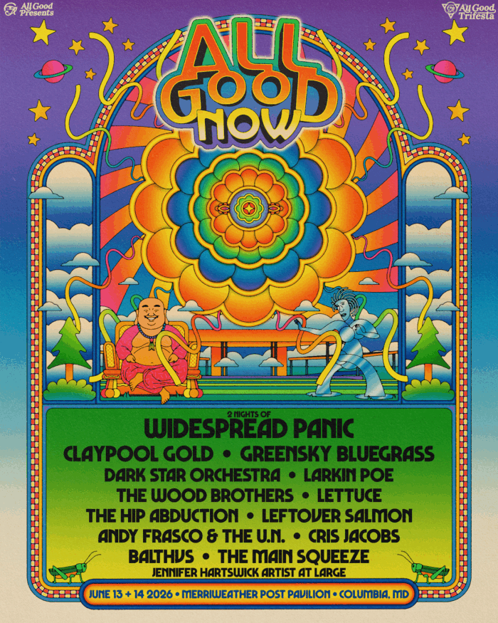 All Good Now Unveils 2026 Artist Lineup: Widespread Panic, Claypool ...