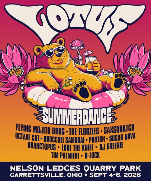 Lotus Confirm Summerdance Lineup