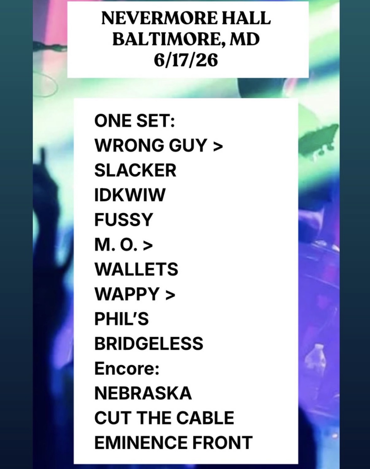 Members of moe. Help Umphrey's McGee Through First "Nebraska" Since 1998