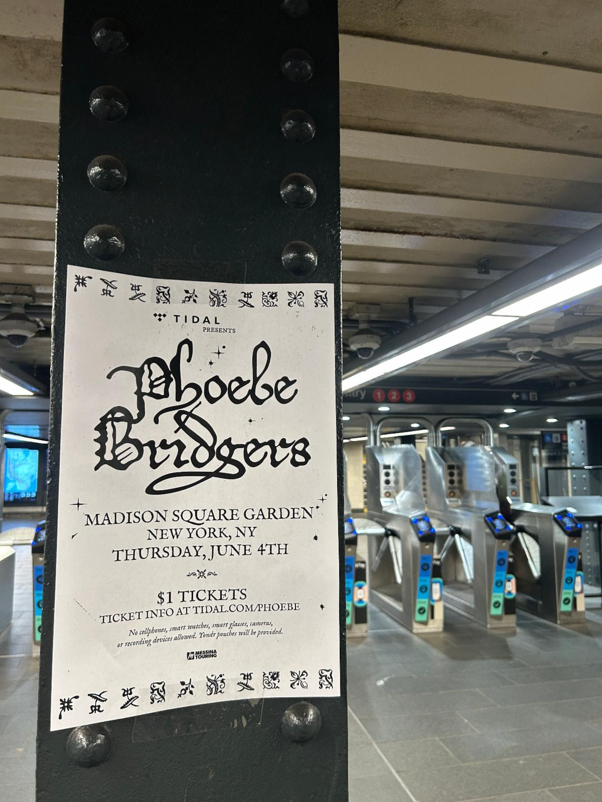 Phoebe Bridgers Confirms "Pop-Up" MSG Show